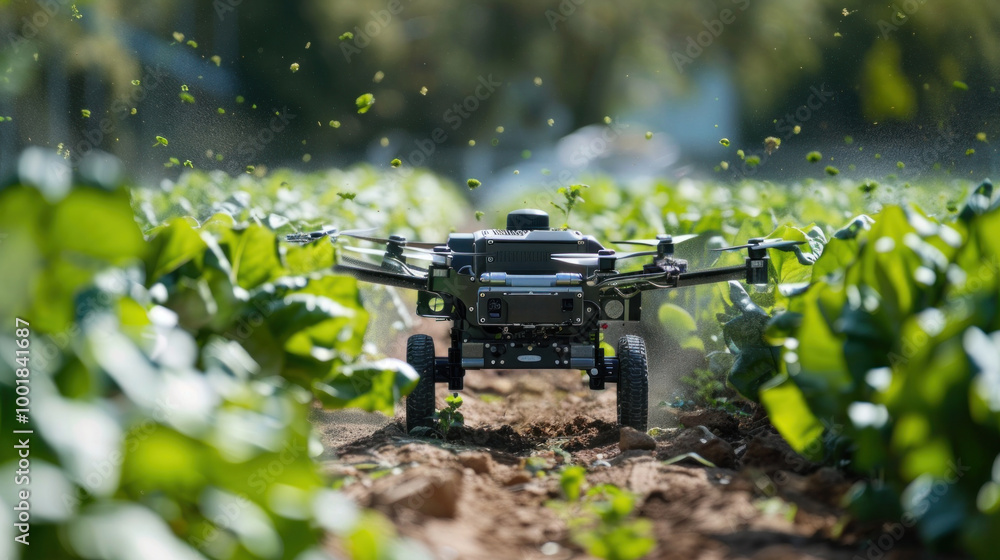 Agricultural Technology Weed Killer Robot imagines AI-powered robots ...