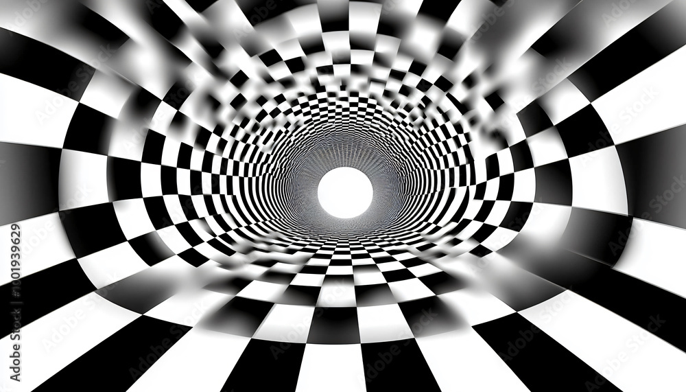 Mind-bending optical illusion patterns, where shapes and lines appear ...