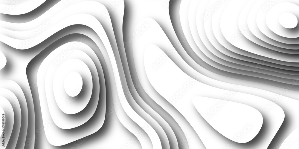 Topographic map. Geographic mountain relief. Abstract lines background ...