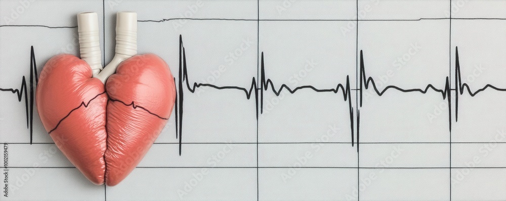 EKG with sinus bradycardia and associated ST-segment changes ...