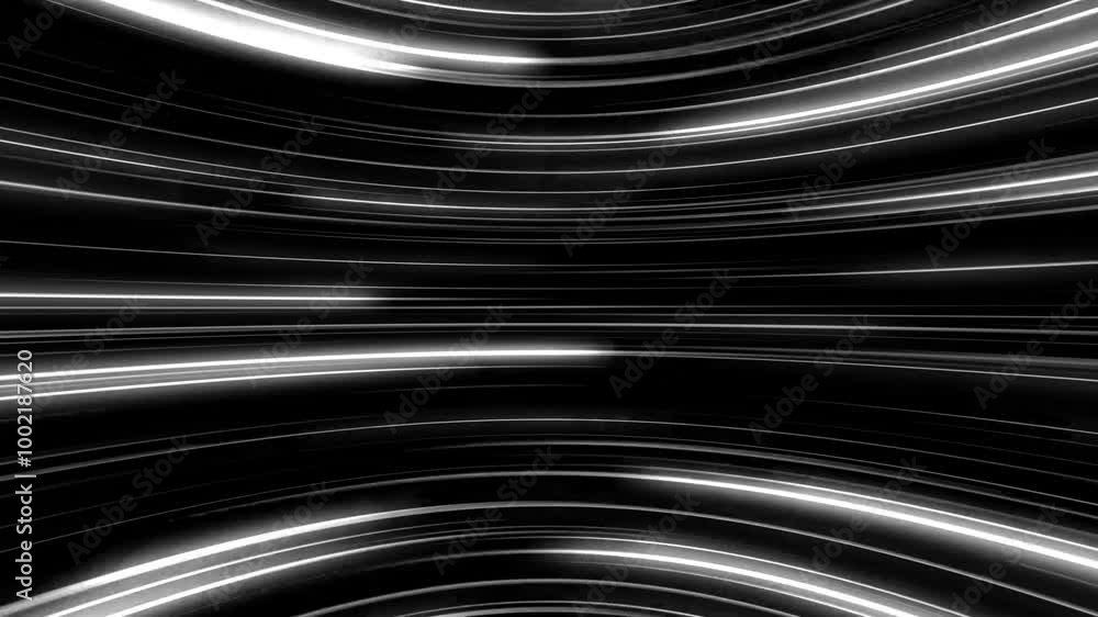 Anime speed line background animation on black. Radial Comic Light ...