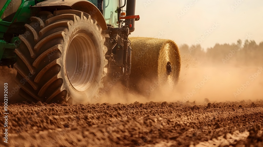 Detailed Close up View of a Tractor s Power Take Off PTO Shaft ...