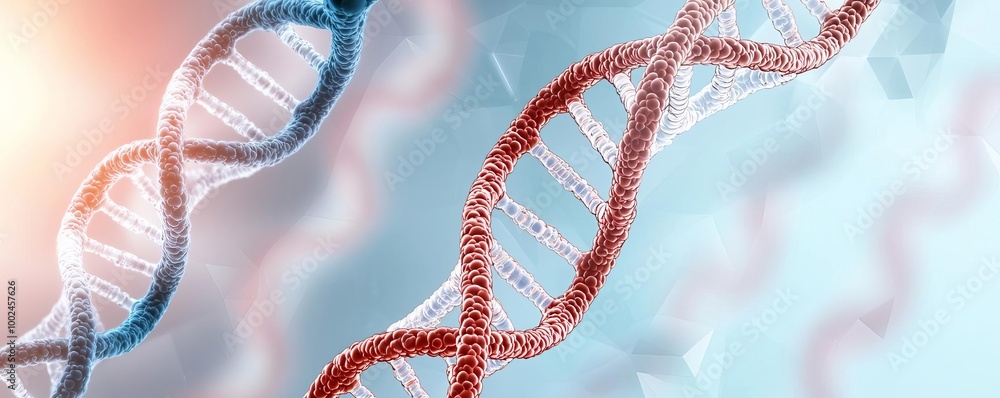 Bacterial DNA recombination under the microscope, showcasing complex ...