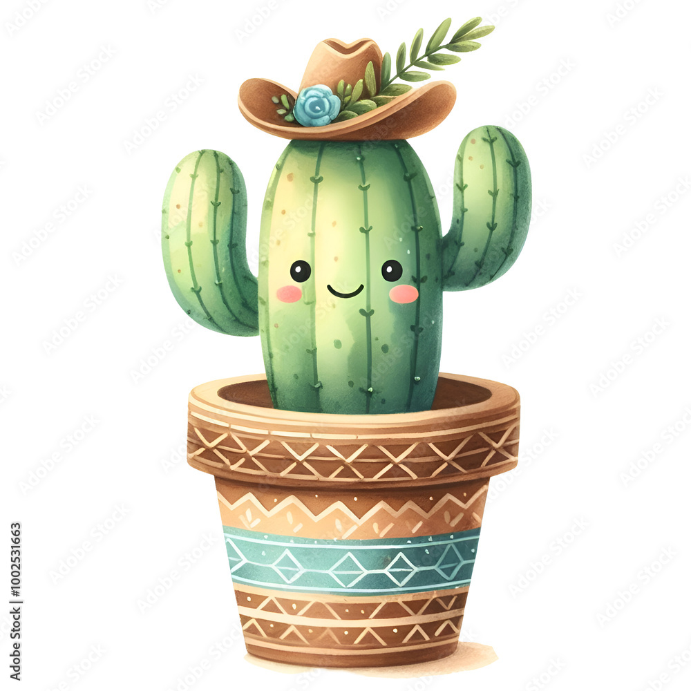 Cute Cowboy Clipart, Wild West Clipart, Desert Clipart, Cactus Clipart ...