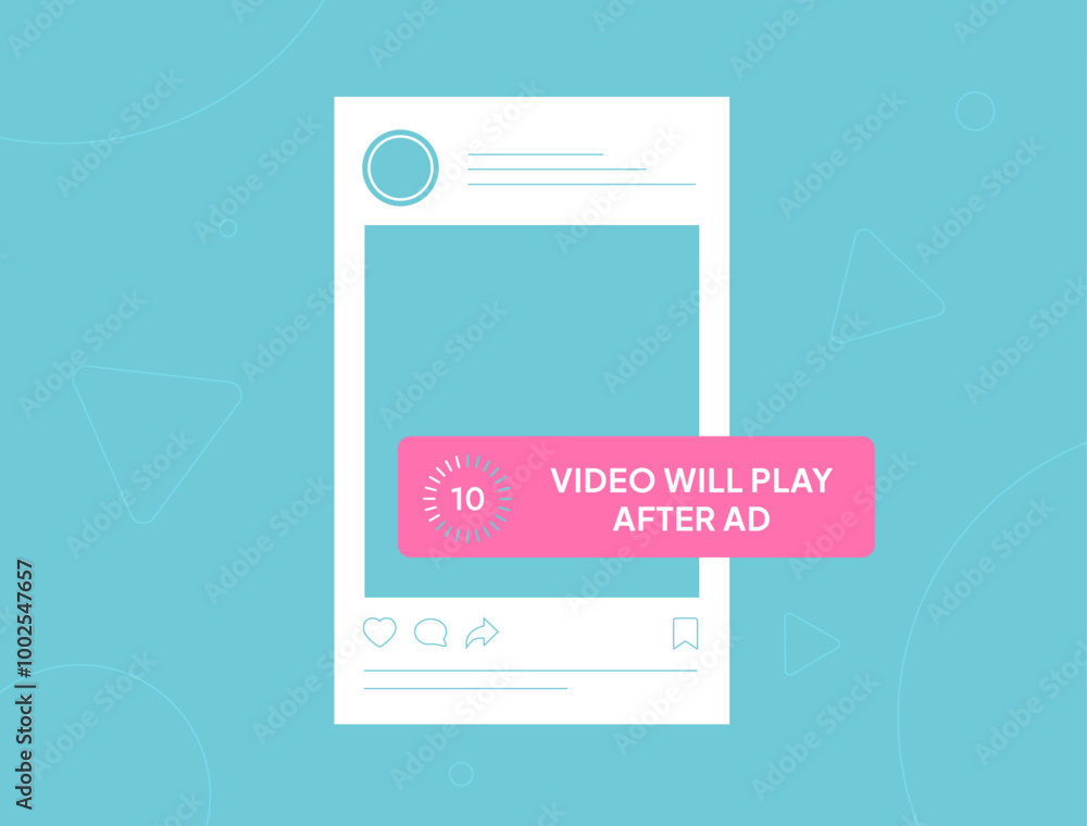 Non-skippable social media ads. In-stream short video advertising that ...