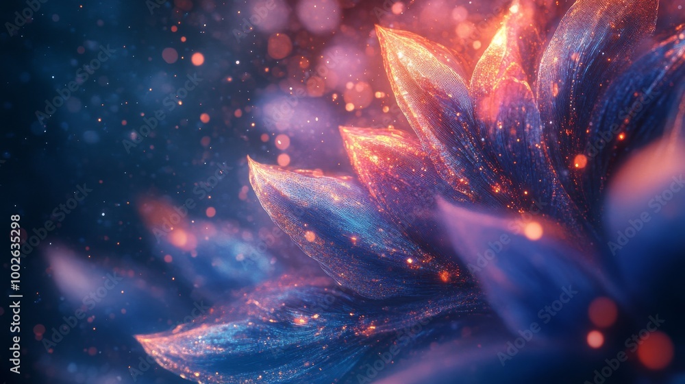 Zoom virtual background that balances Nature and Technology, ultra ...