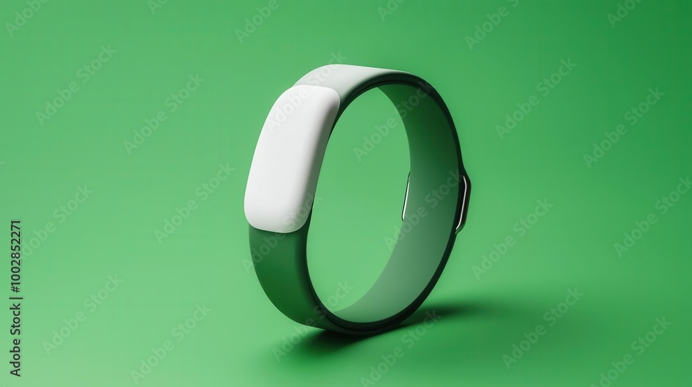 Concept 3D CAD model of a wearable fitness tracker with sensors, 3D CAD ...