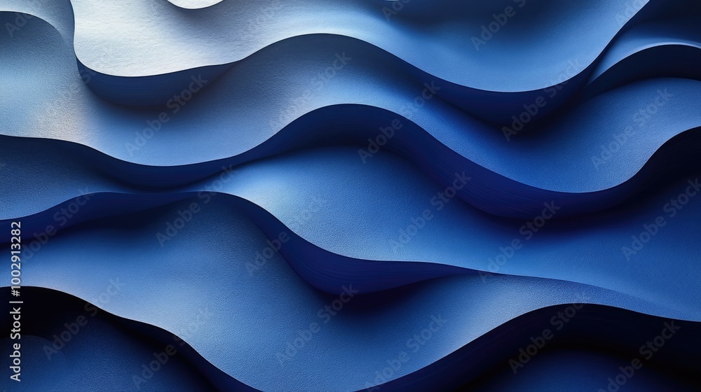 Dark Blue Gradient Background with Soft Shadow Effects for Graphic ...