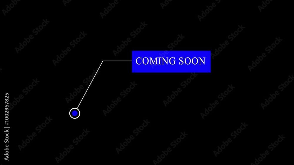 Coming soon text animation, highlighting upcoming events with sleek ...