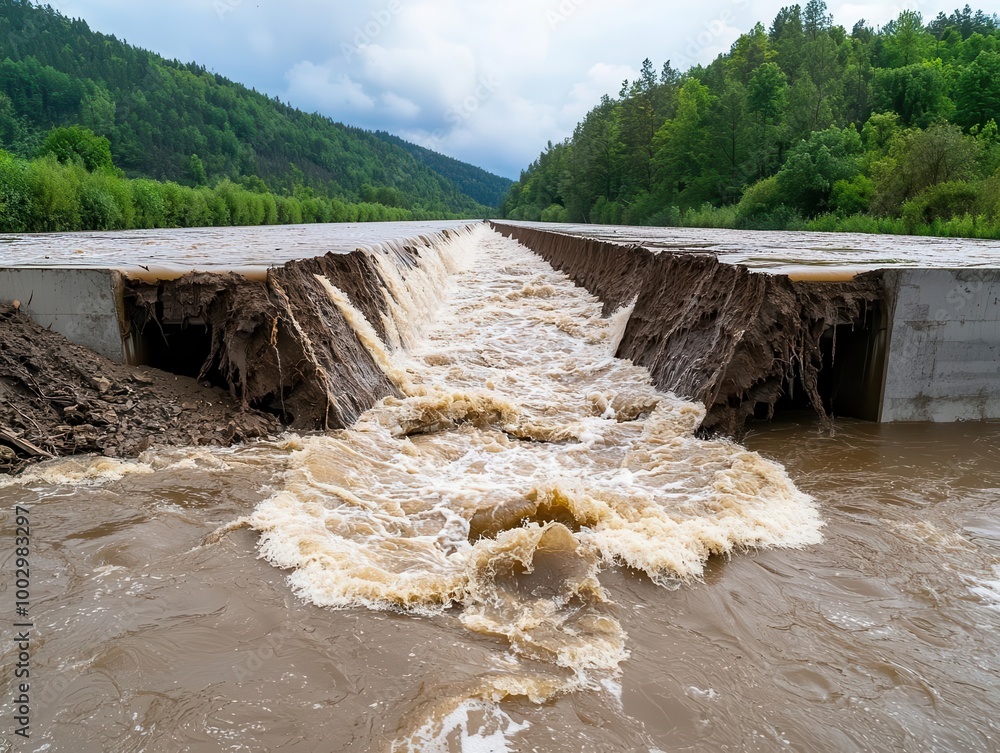 Dam break analysis to predict flood zones and ensure public safety in ...