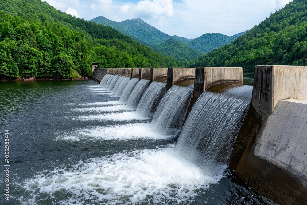 Dam retrofitting for adding hydroelectric capacity to existing non ...