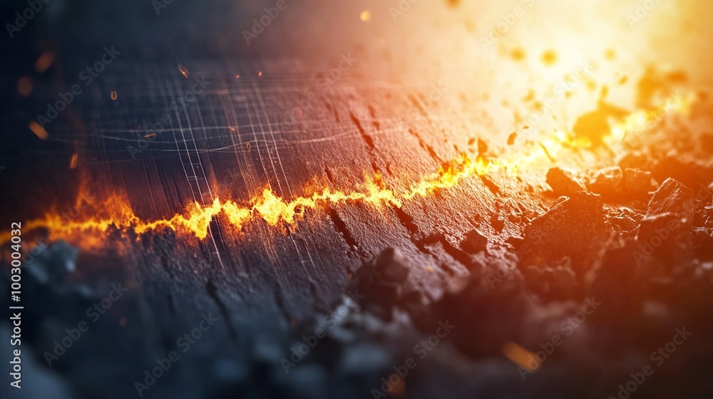 Earthquakes occur due to sudden movements along geological faults ...