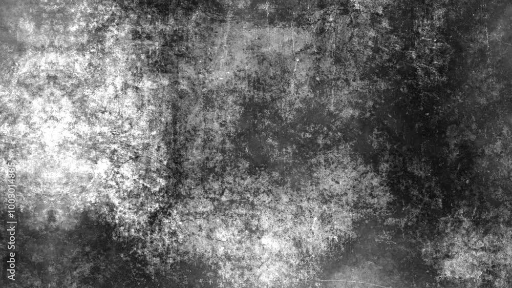 Grunge video background with dust and grain texture overlays, video ...