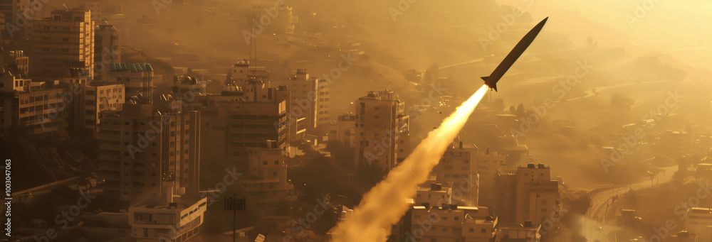 Armed intervention and military attack by using rockets and missiles ...