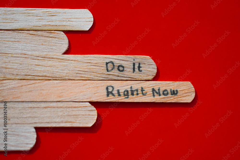 stick of ice cream with the words Do it right now. Motivational quotes ...