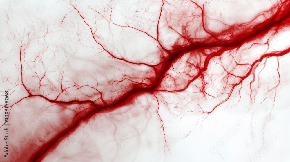 Photo & Art Print A close-up radiographic image of the carotid artery ...