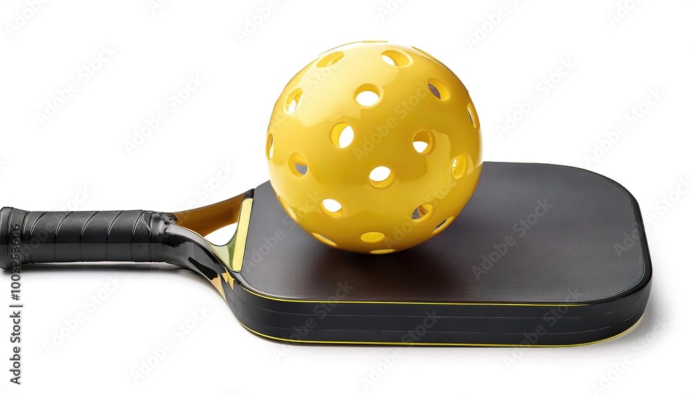 Pickleball is a racket or paddle sport in which two or four players use ...