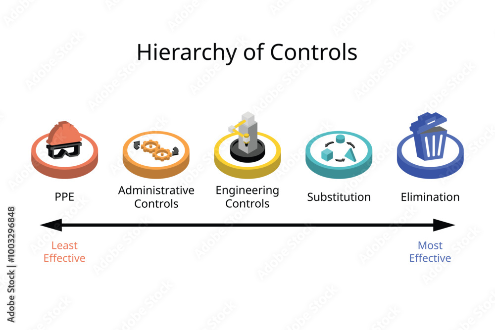 Poster Hierarchy of Controls to Control exposures to hazards in the ...