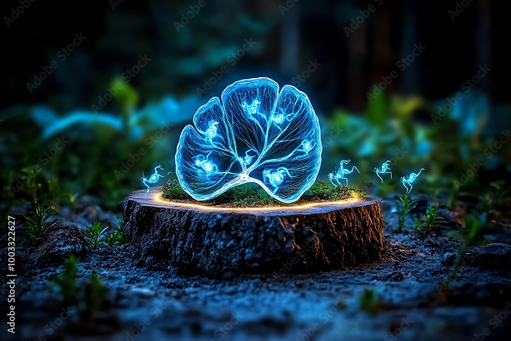 A magical ear anatomy, where tiny enchanted creatures carry sound ...