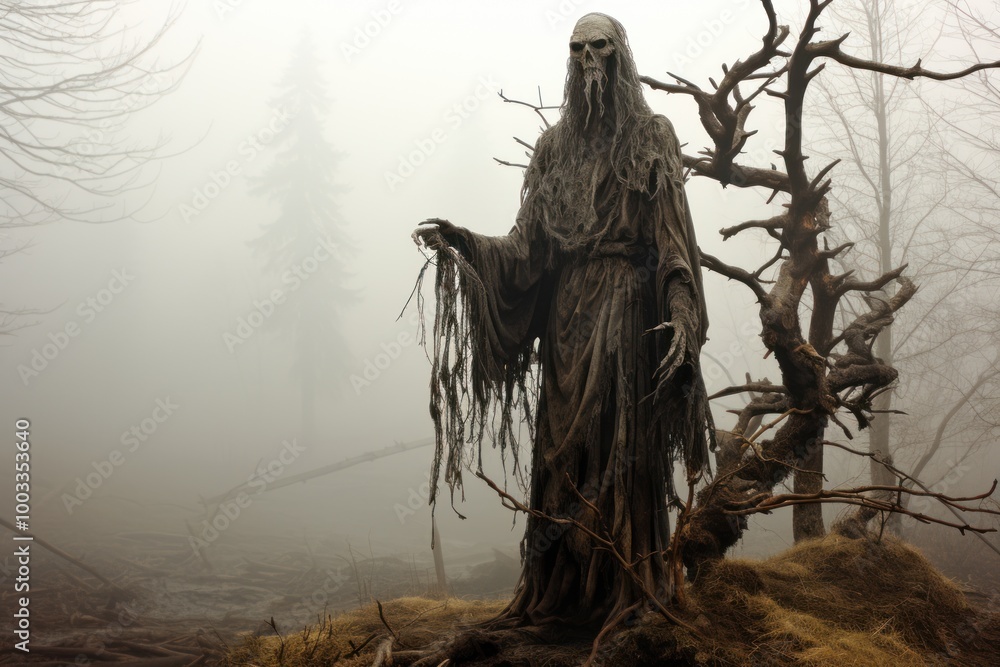 Mythical figures: Baba Yaga, infamous witch living in hut on chicken ...