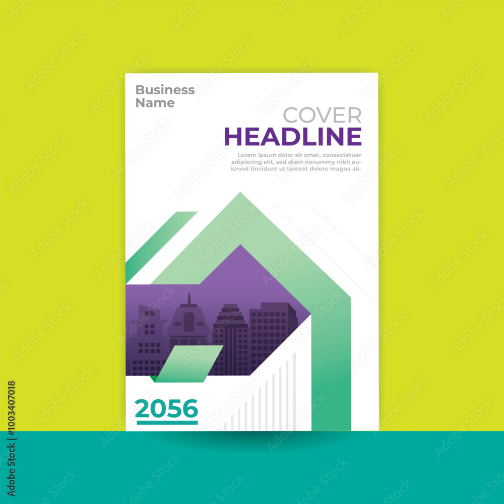 Finance report cover, company brochure, business promotion cover ...