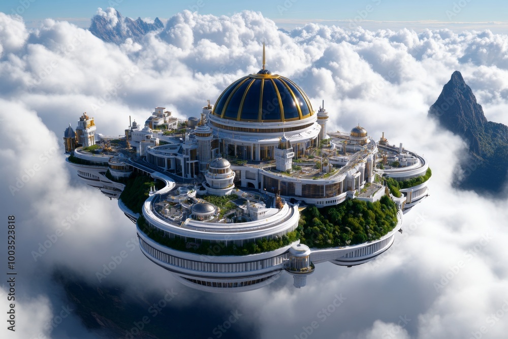 A fantasy urban planning session where wizards and engineers design a ...