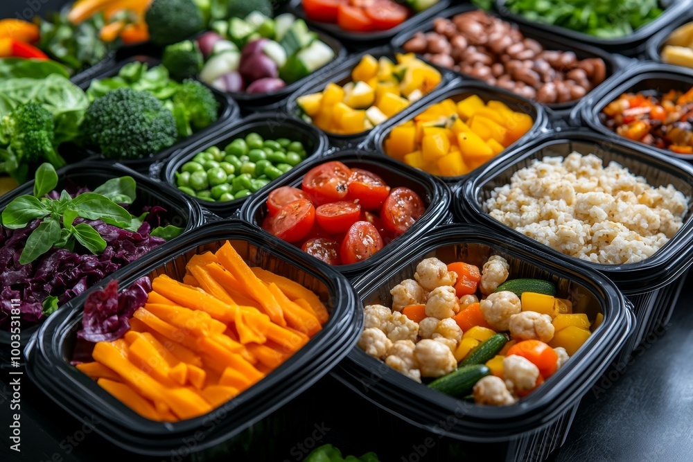 Interactive 3D digital clean eating meal planner, where users can ...