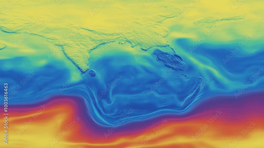 Generic thermal infrared heat allocation map 278, showcasing computer ...