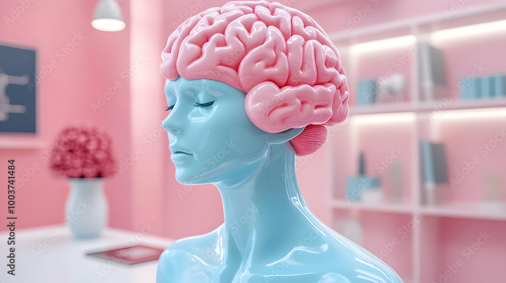 Human Brain Anatomy: Exploring the Structure of the Mind Stock ...