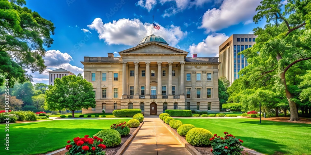 Nestled in Raleigh, the Historic North Carolina Capitol Building is ...