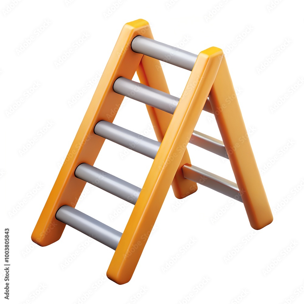folding step ladder, portable ladder with one section of step and ...