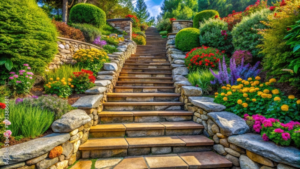 Transform outdoor spaces with creative stone stair designs that enhance ...