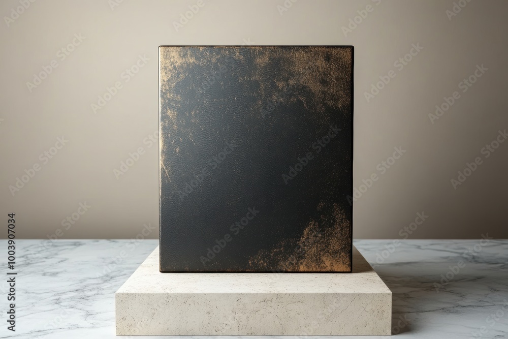 display stand design, a modern table tent canvas mockup in a sleek ...