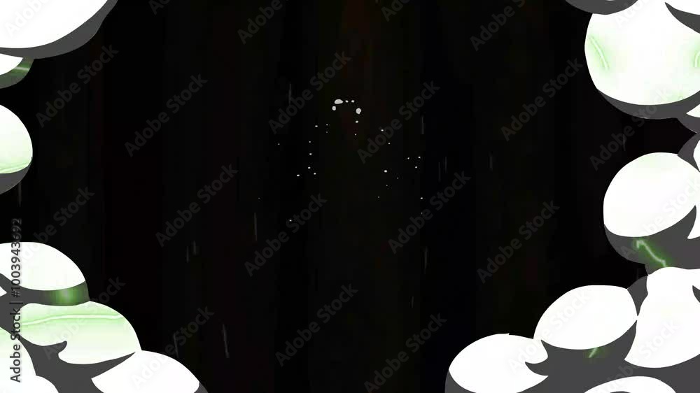 Cartoon smoke explosion on a black background screen. Cartoon Smoke ...