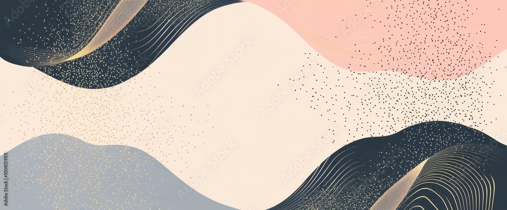 Art background modern math. Block color art wallpaper. Geometric ...