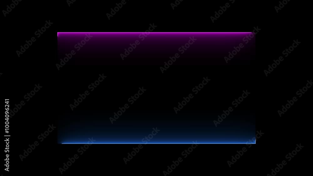 neon border picture frame, blue pink glowing border, rectangle, square ...