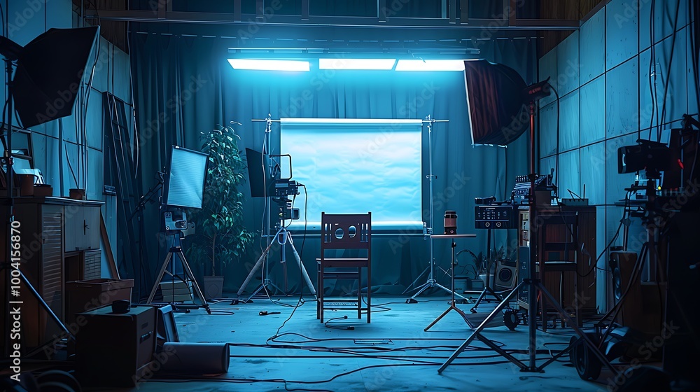 A storyboard template for video production, designed to help visualize ...