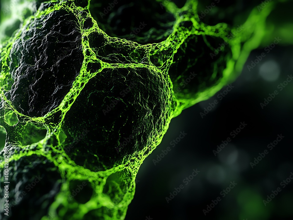 Fluorescent microscope capturing biofilm structures in high resolution ...