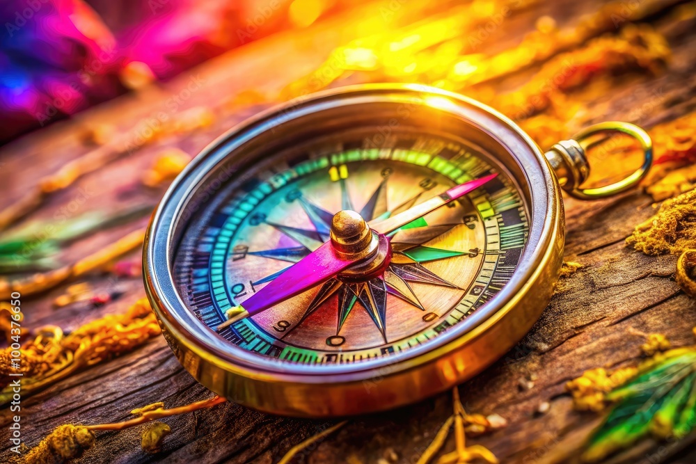 Vintage Compass Clip Art for Navigation, Travel, Adventure, Exploration ...