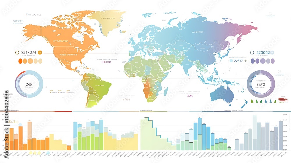 A heat map displaying financial metrics across different sectors with a ...