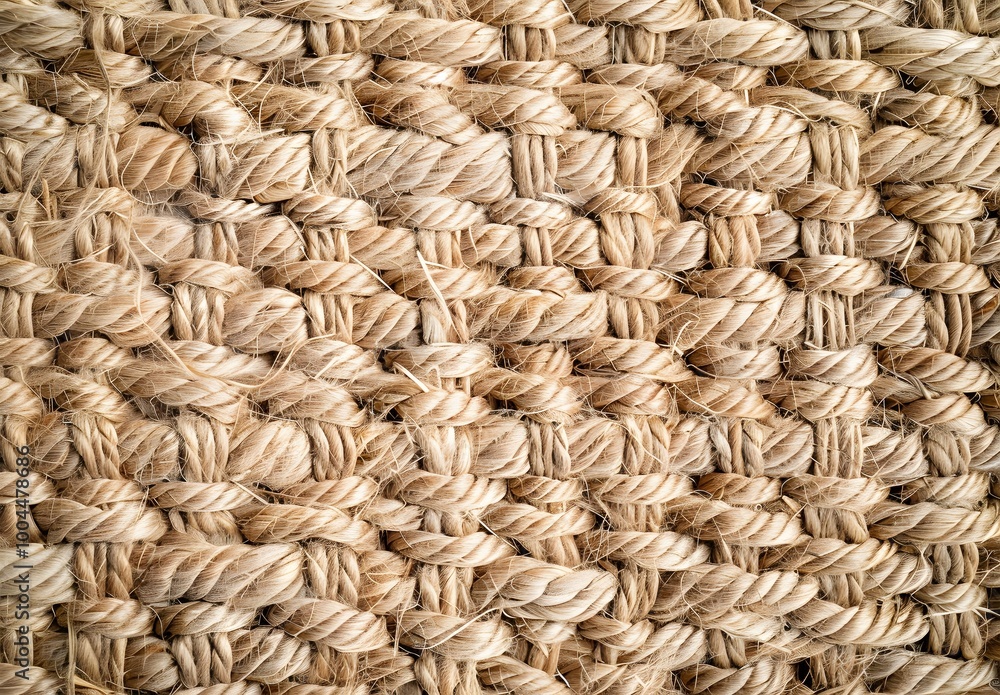 Natural Jute Rug Texture Background for Design Stock Photo | Adobe Stock