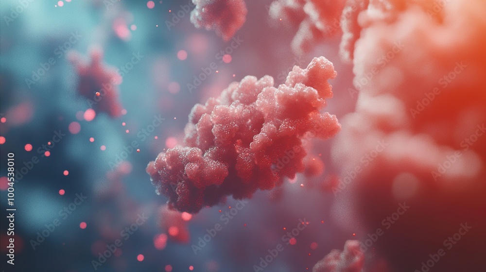 Microscopic View of a Protein Structure: A Glimpse into the World of ...