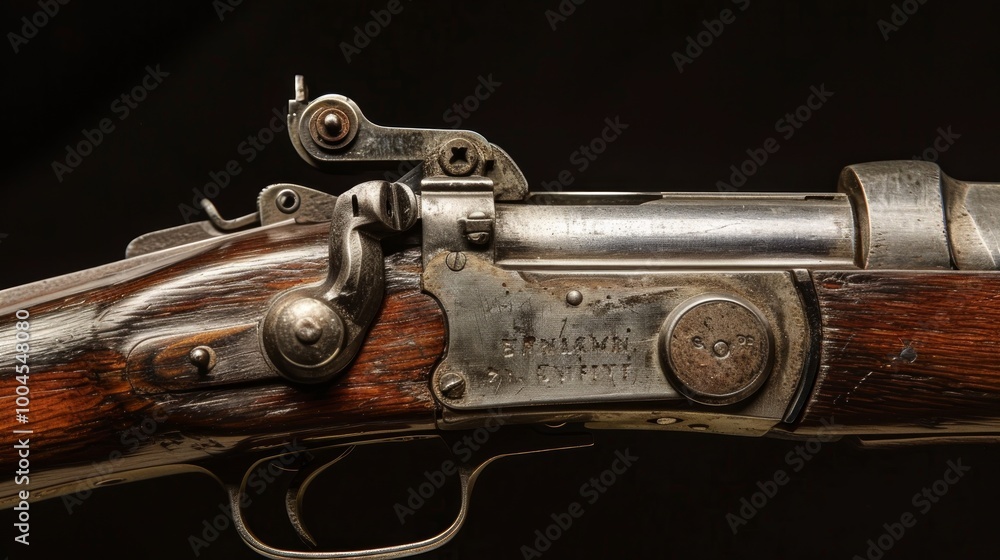 British Lee Enfield Bolt Action Rifle, Second World War Era Weapon ...