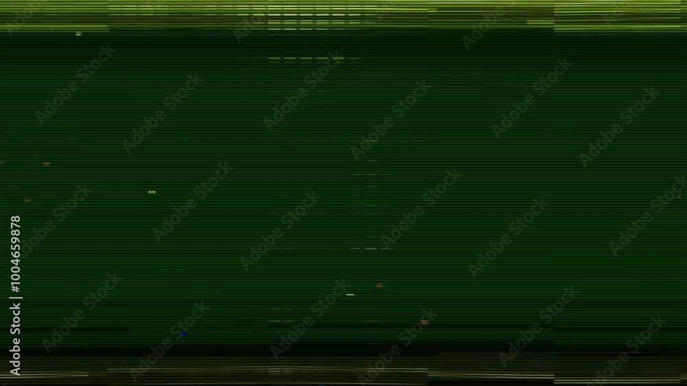 Analog Static Noise texture overlay. TV switch off. Horizontal stripes offset . No signal white ...