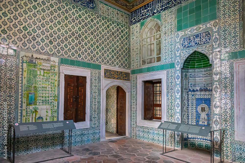 Decorated with 17th century Kutahya and Iznik tiles Mosque of the Black ...