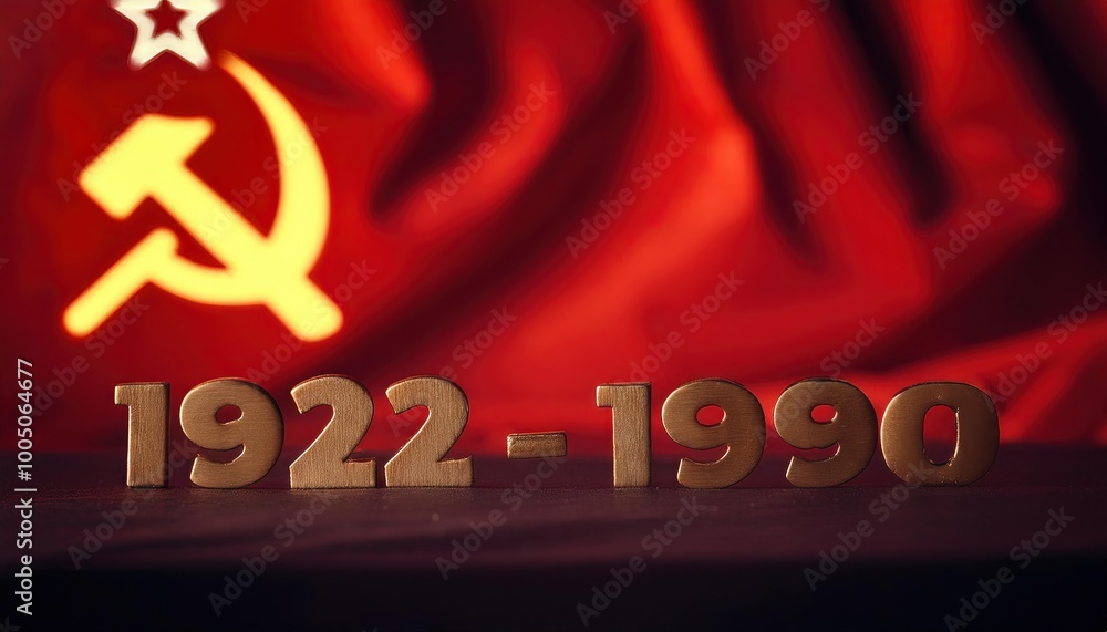 Historical Timeline of the Soviet Union: 1922 to 1990 Stock ...