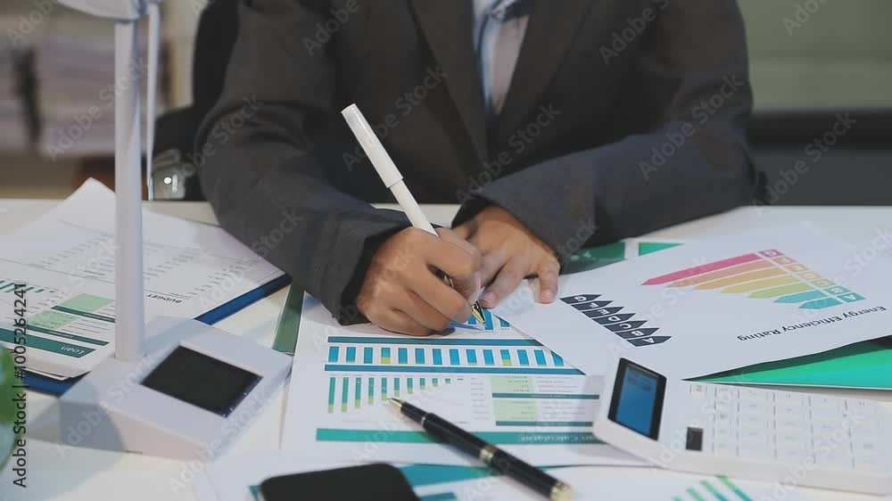 Business team people planning hand using laptop for working technology ...