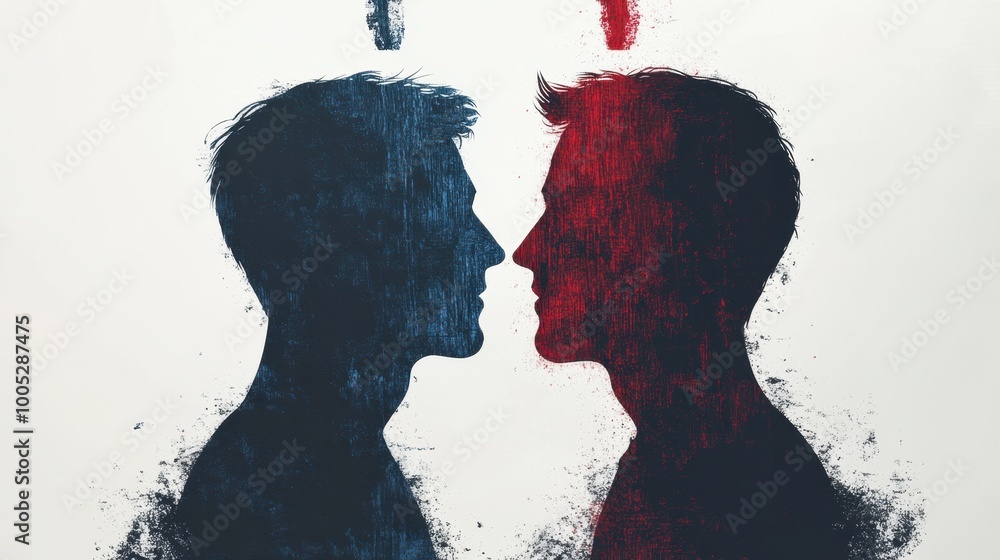 Good vs bad, light vs darkness, two opposite sides of the human mind ...