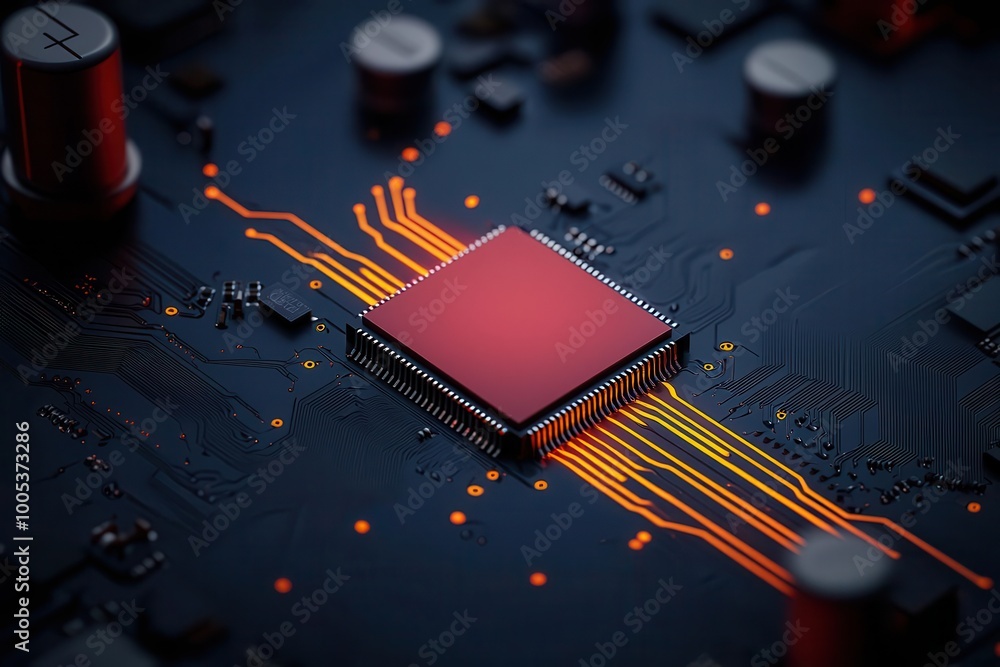 Bistable flip-flop circuit used in digital electronics for memory ...