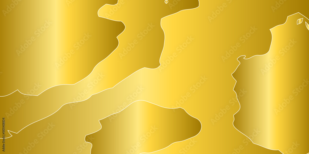 golden map of the world. golden map of the world. An artistic ...